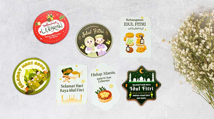 Template Stiker Lebaran Gratis – Unduh dan Cetak dengan Mudah!