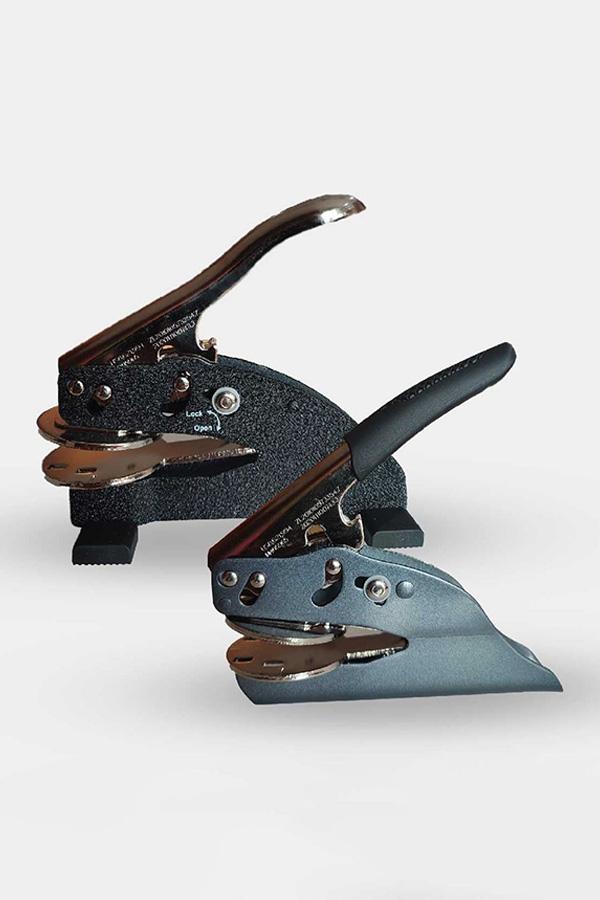 Stempel Emboss Mewah | Cetak Timbul Tanpa Tinta, Praktis Dibawa