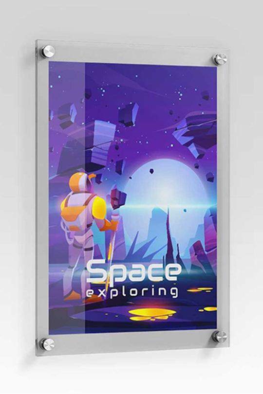 Poster Akrilik | Warna Cerah, Tahan Lama, Dekorasi Unik!