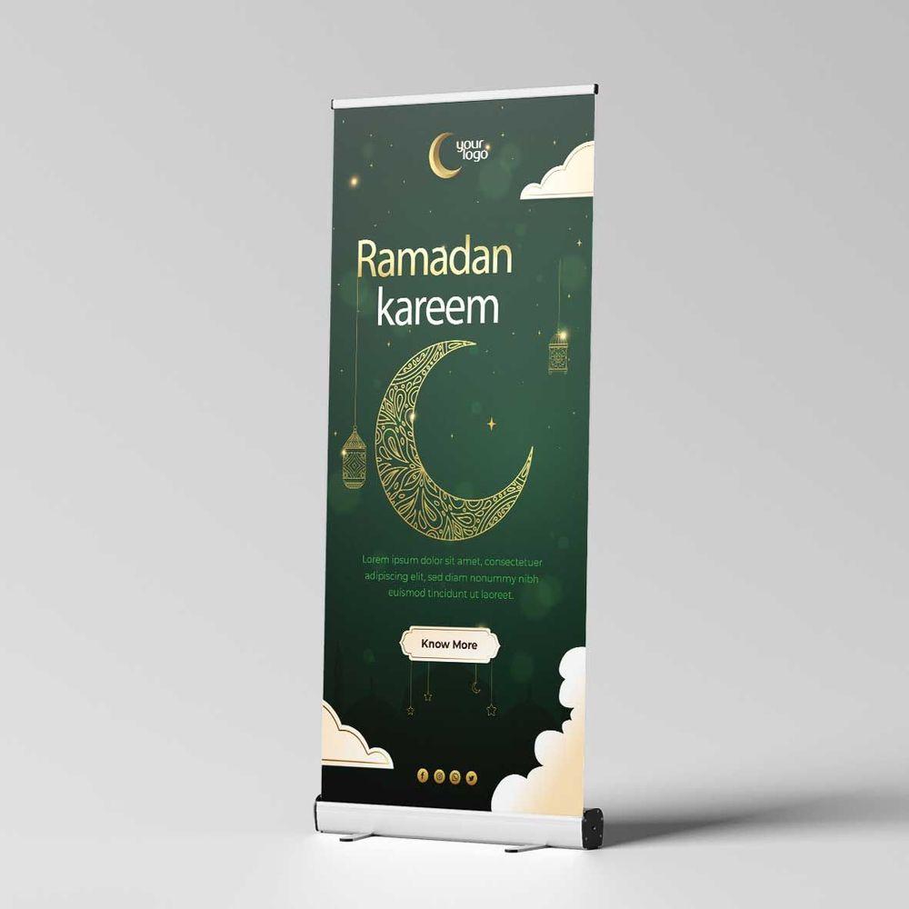 Jual Roll Up Banner Promosi Produk | Cetak Custom